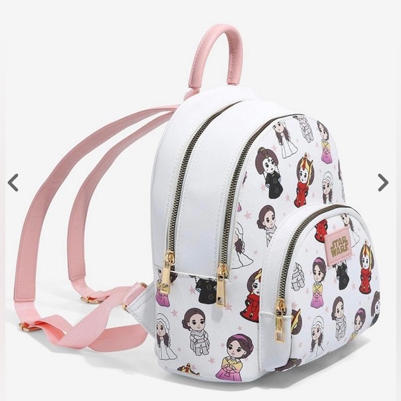 Bioworld | Bags | Star Wars Chibi Padm Outfits Allover Print Mini ...